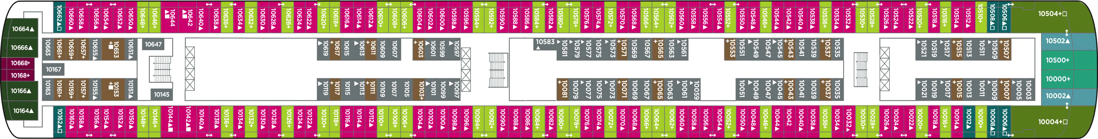 Deck Plans - Rise and Rhythm Cruise