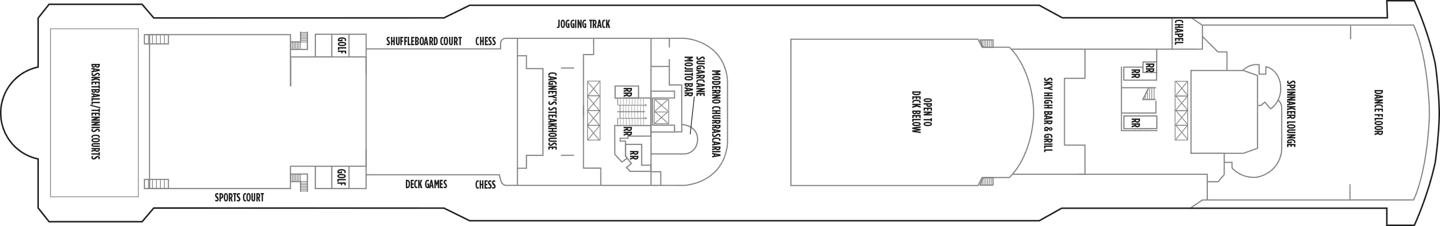 Deck Plans - Rise and Rhythm Cruise